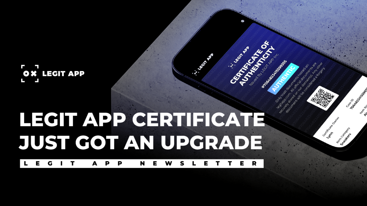 Your LEGIT APP Certificate Just Got an Upgrade! | LegitApp | Your ...